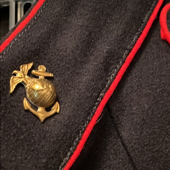 usmc | Jackets & Coats | Vintage Usmc Wool Dress Uniform Coat Jacket ...